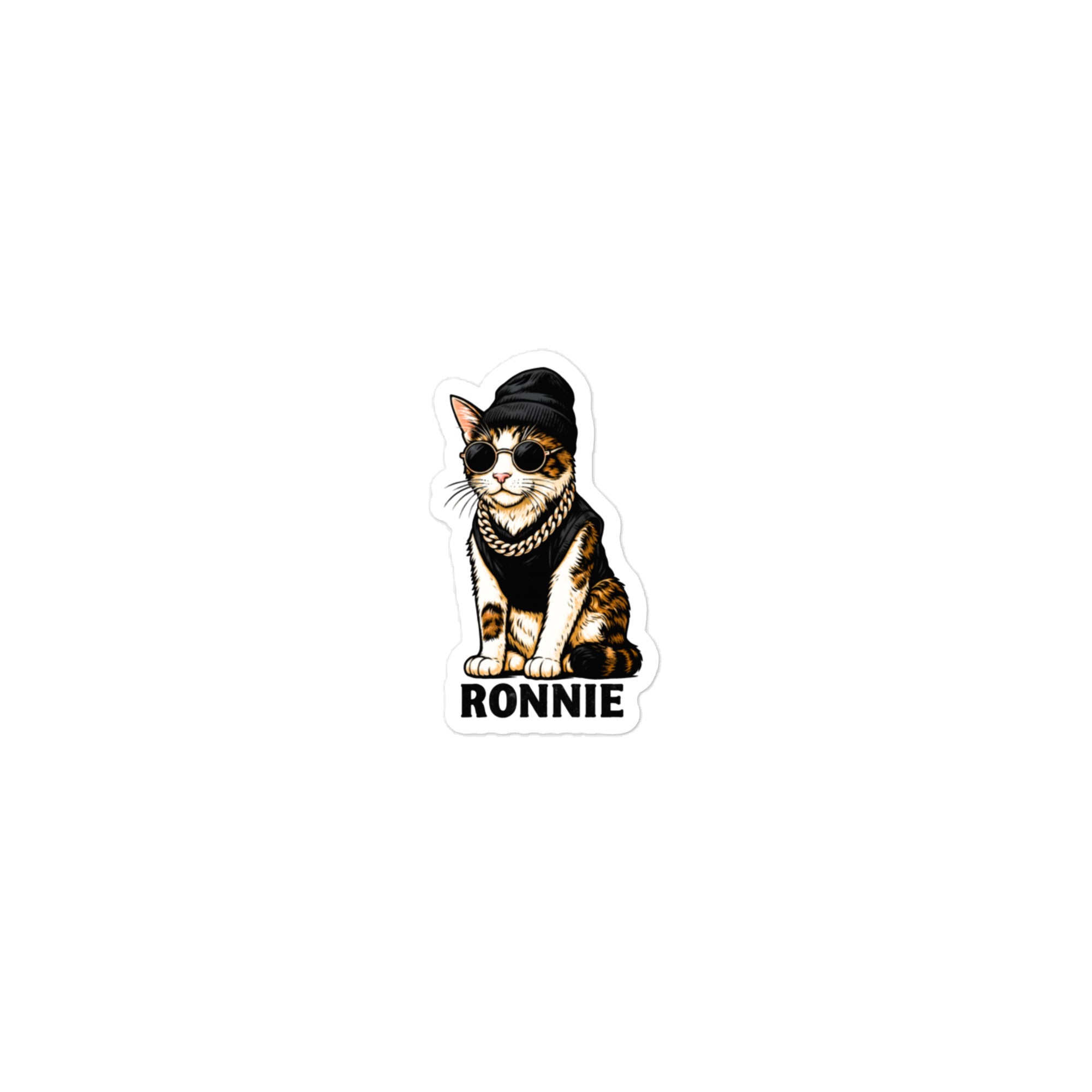 Ronnie-3" Sticker – Alley Cat Merch